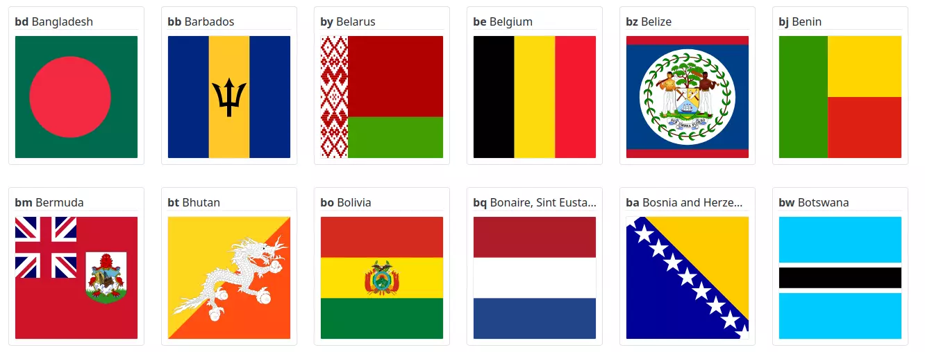 Afficher n'importe quel drapeau du monde avec flag-icons | Makina Corpus